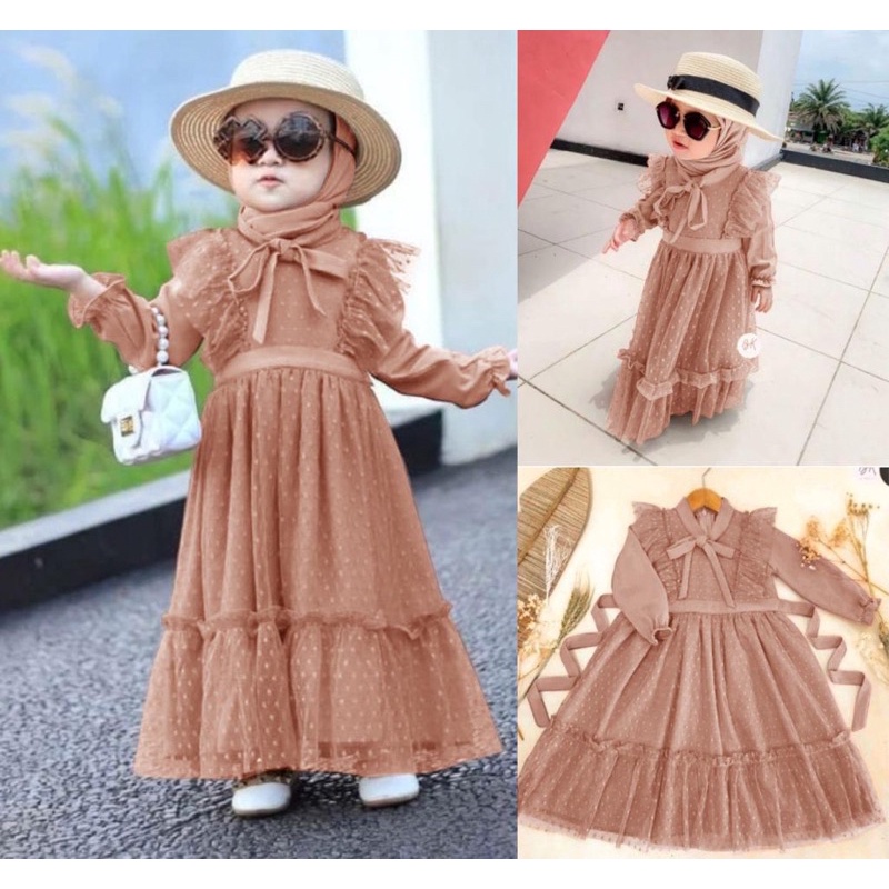 Jual KID YANYAN (3-4THN 5-6THN 7-9THN 10-14THN) GAMIS ANAK PEREMPUAN ...