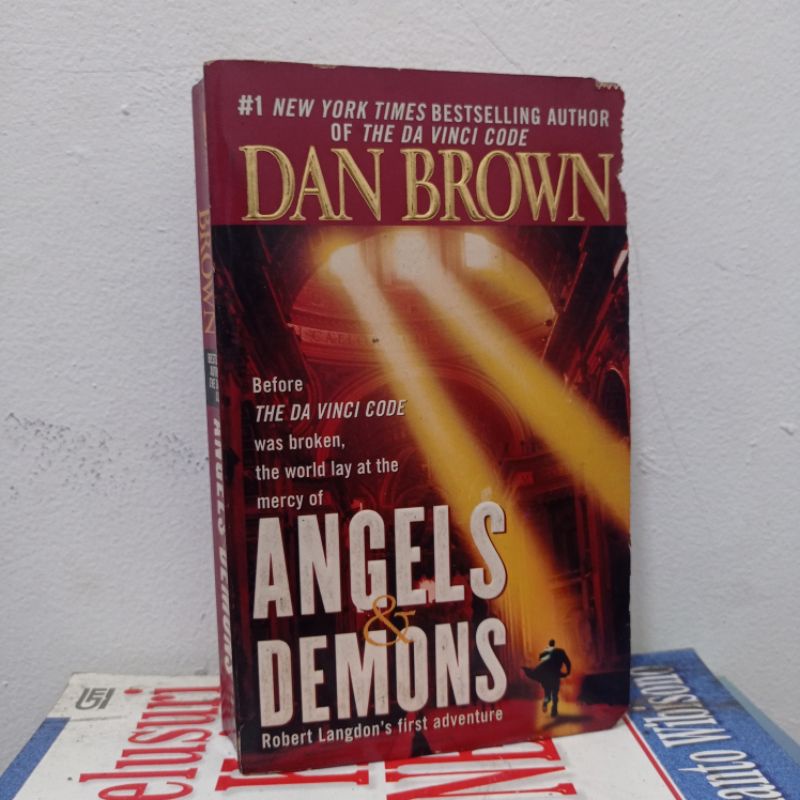 Jual BUKU DAN BROWN ANGELS AND DEMONS | Shopee Indonesia