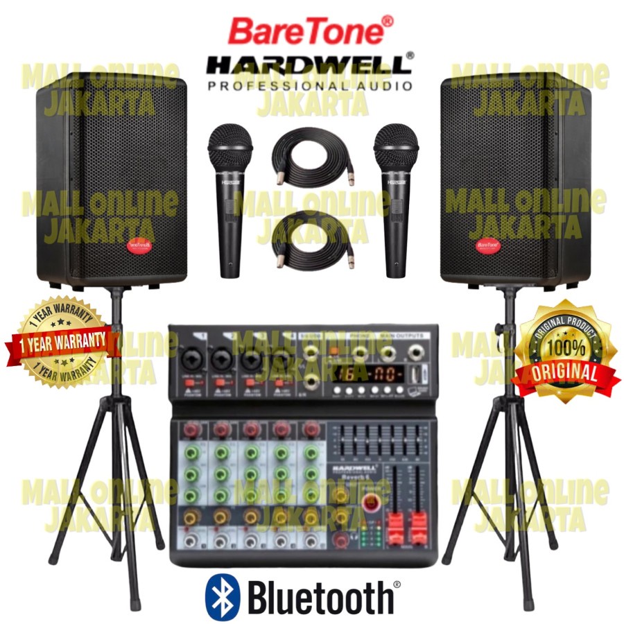 Jual Paket Sound system Cafe Baretone 12 inch Speaker aktif live musik ...