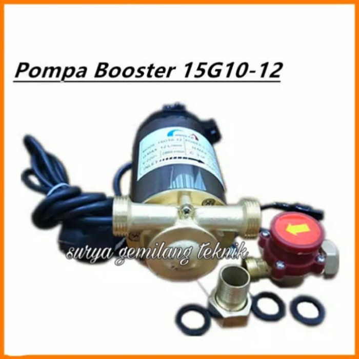 Jual Pompa Booster Booster Pump Otomatis Pompa Dorong 90Watt | Shopee ...