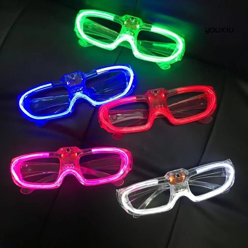 Jual KACAMATA LED COLOUR FULL | KACAMATA GLOW IN THE DARK | Shopee ...