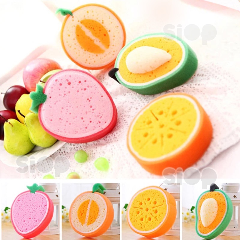 Jual GU15 Busa Mandi Cuci Piring Buah Buahan Serbaguna Shower Bath ...