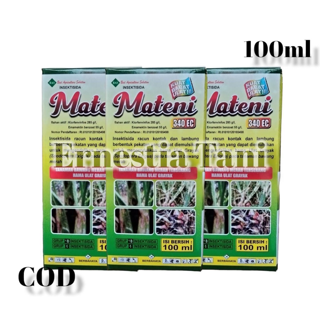 Jual Insektisida MATENI 340EC 100ml Bahan Aktif Klorfenvinfos 285 g/l ...