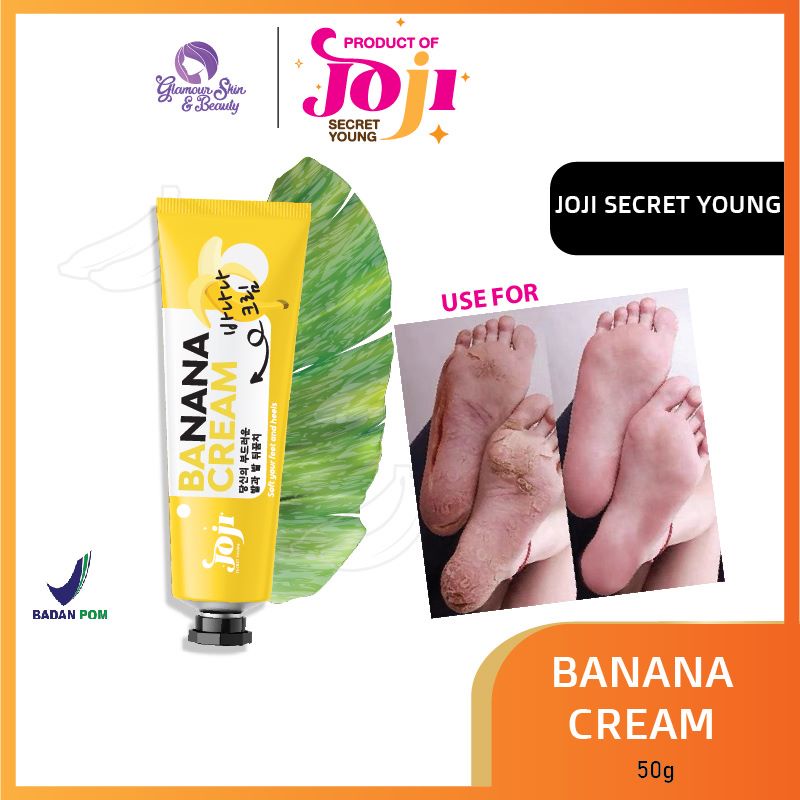 Jual [BPOM] Joji Banana Cream /Cream Penghalus kaki / Cream Kaki Pecah ...