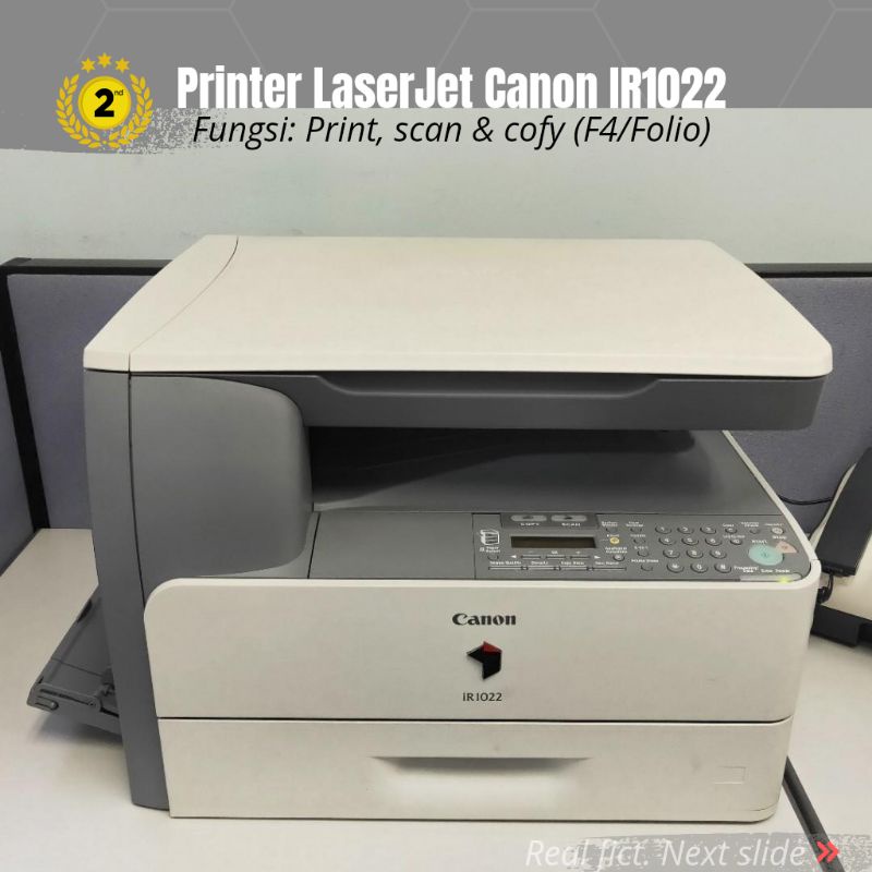 Jual Mesin Potocofy Canon IR1022 Print Scan Cofy (F4) di kaca | Shopee ...