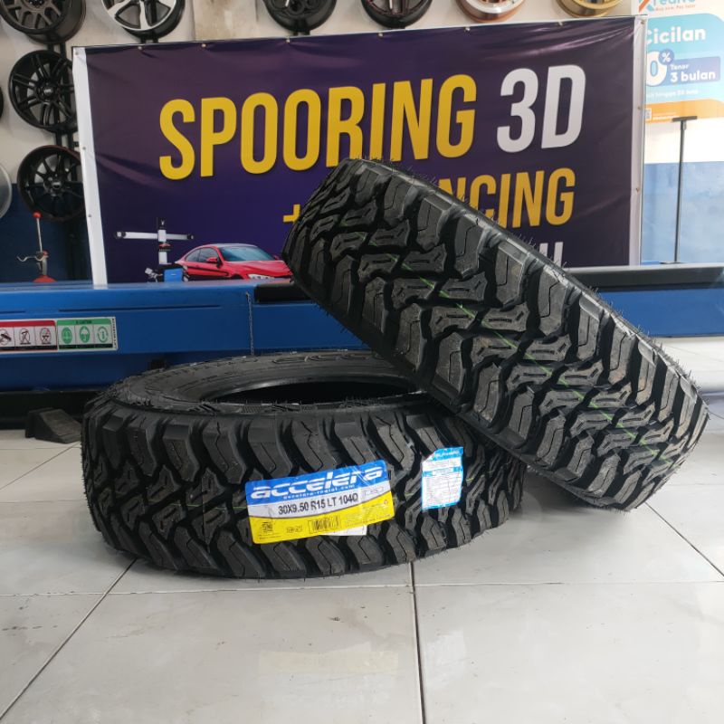 Jual Ban Mobil Ring Ragi cangkol Accelera MT Ukuran 30 x 9,50 R15 Untuk ...