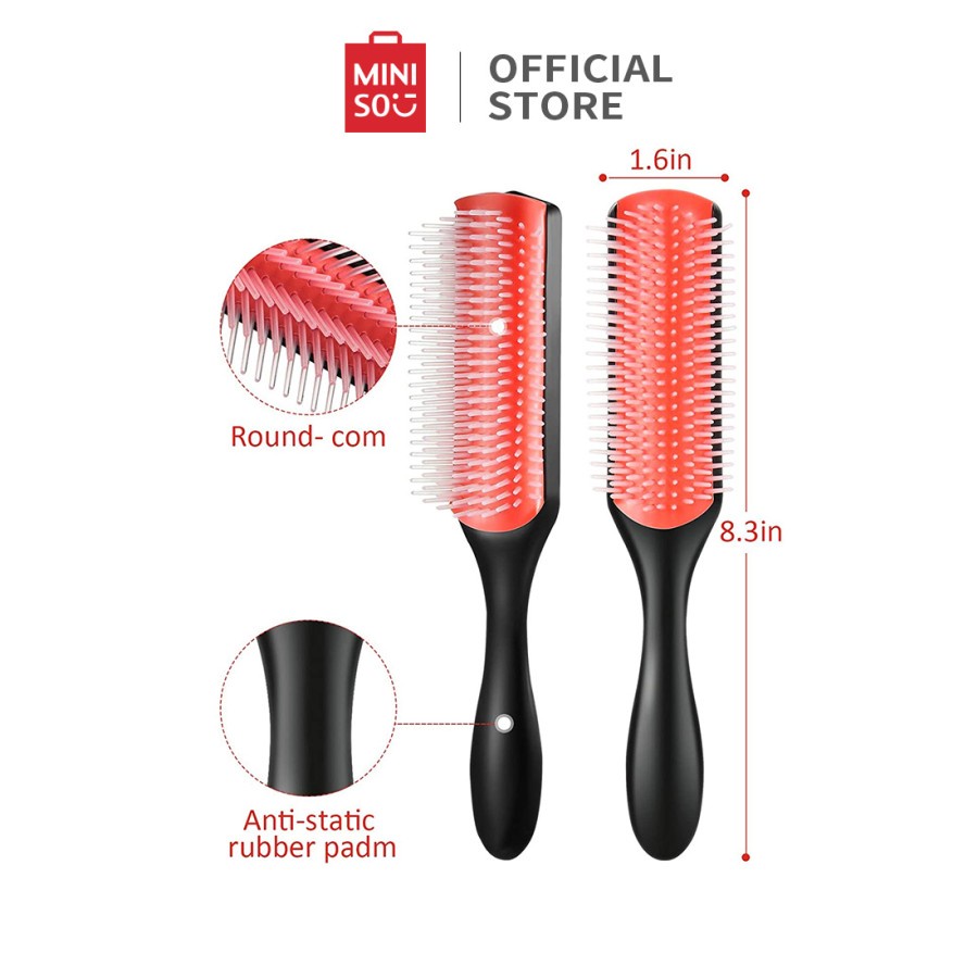 Jual MINISO Sisir Profesional Bersinar Portabel Dan Mentata Rambut ...