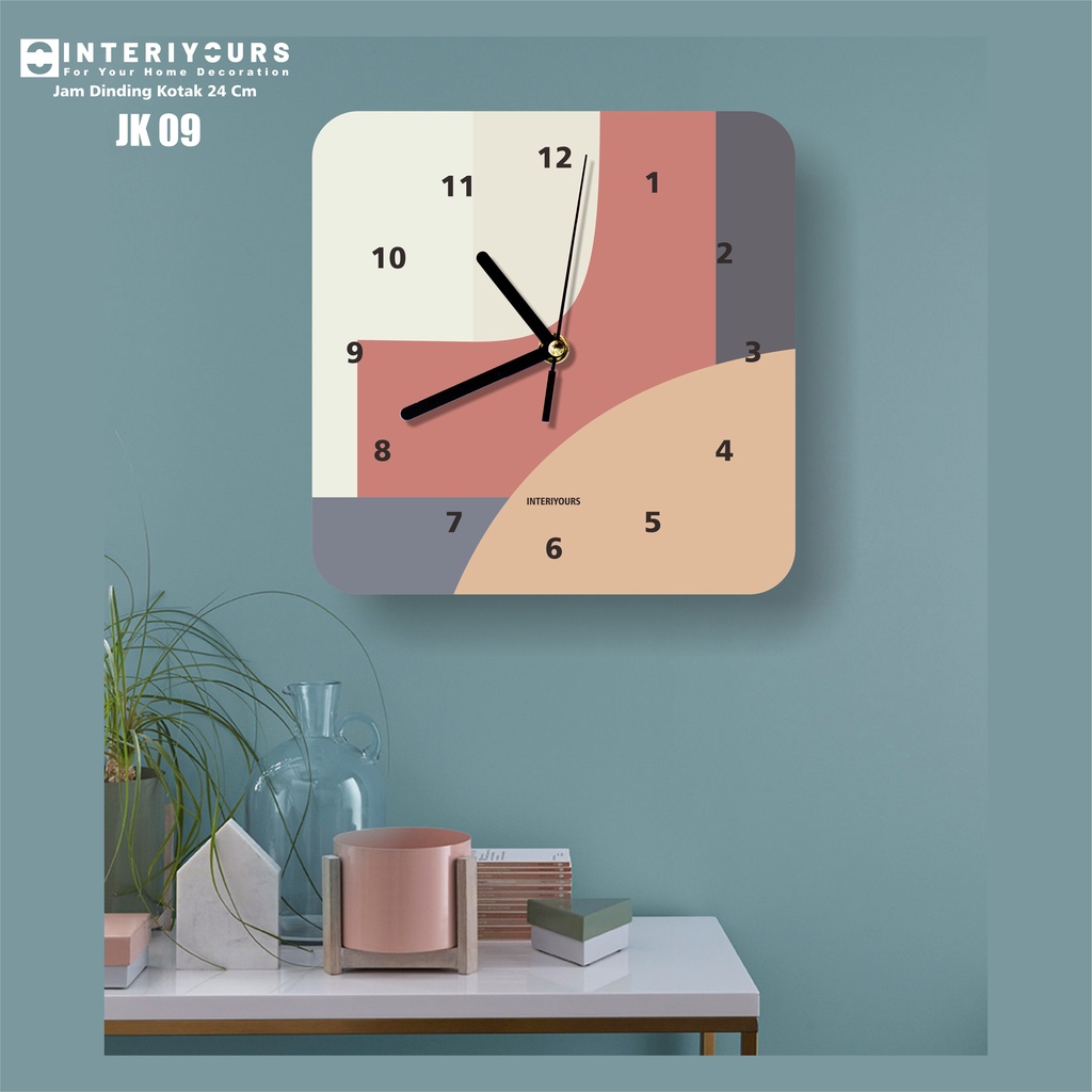 Jual Jam Dinding Kotak Minimalis | Shopee Indonesia