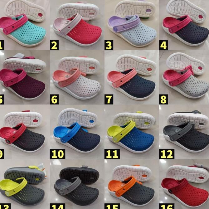 Jual Crocs Anak / Sepatu Sandal Anak / Crocs Literide / Crocs Kids ...