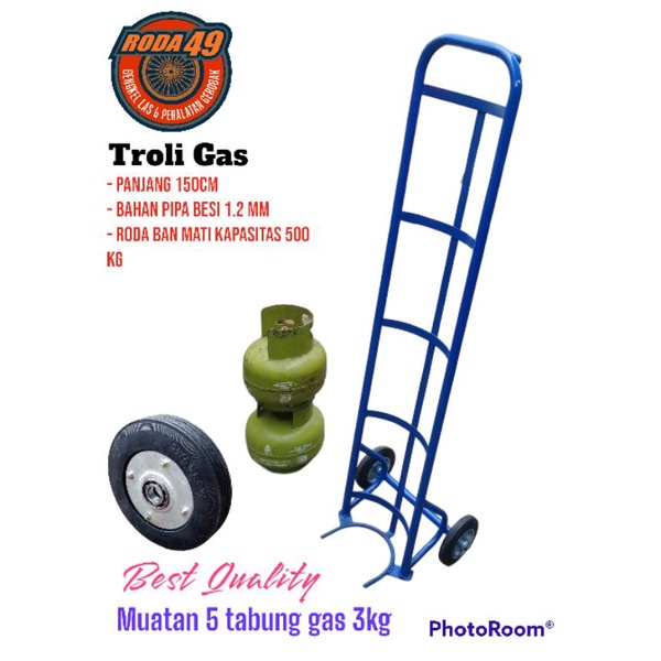 Jual Troli galon Troly gas muatan 5 tabung melon | Shopee Indonesia
