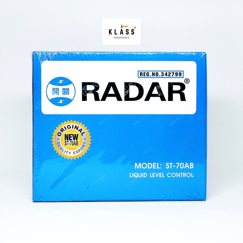 Jual Pelampung Otomatis Tandon Toren Air Radar ST-70AB Automatic Liquid ...