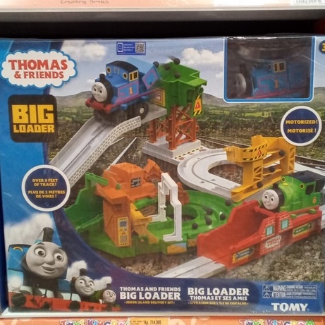 Jual Thomas and friends Big Loader Sodor island delivery set | Shopee ...