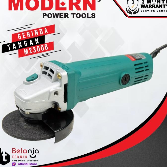 Jual MODERN Mesin Gerinda Tangan 4 Inch M 2300 B LISTRIK 540 WATT ...