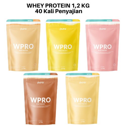 Jual Whey Protein Concentrate Susu Gym Fitness PURO WPRO WPC Pure ...