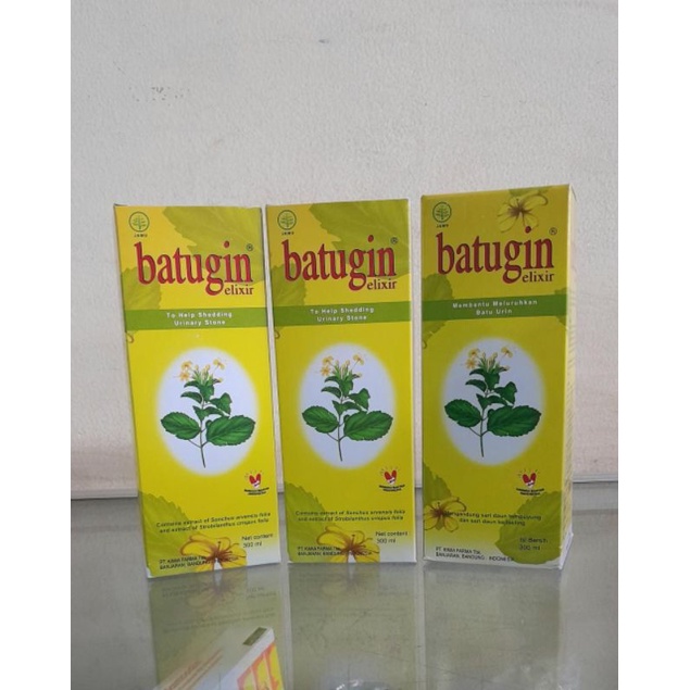 Jual Batugin / Zibat Elixir Sirup Untuk Penderita Batu Ginjal | Shopee ...