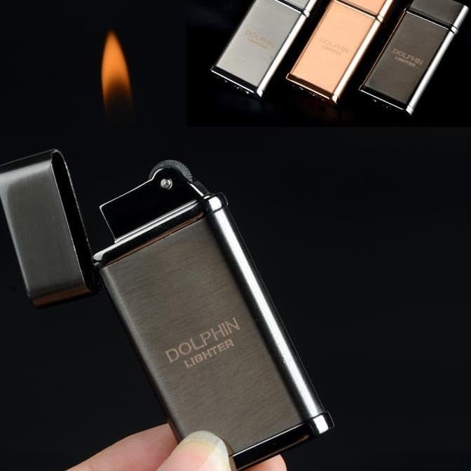 Jual [CODE BT24] Korek Api Gas Mini Tipis Slim aluminium Butane Zippo ...