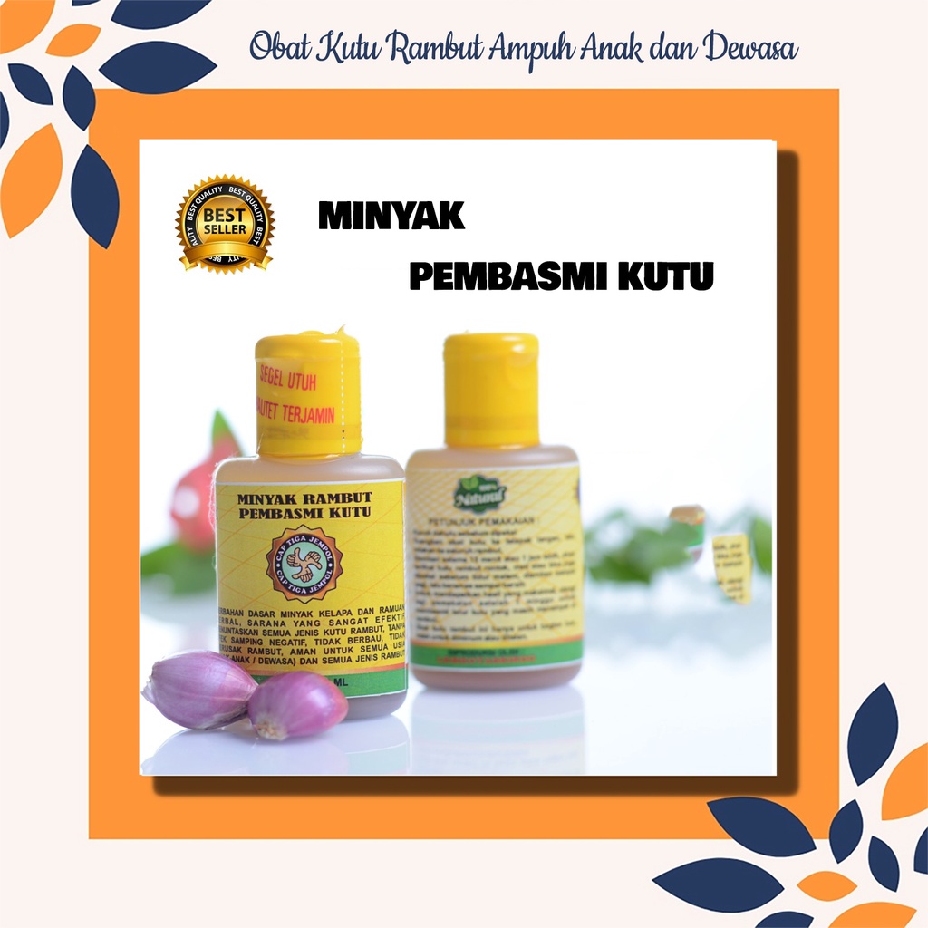 Jual Obat Kutu Rambut Ampuh Anak dan Dewasa Minyak Rambut Pembasmi Kutu ...