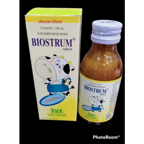 Jual BIOSTRUM syrup 100ml ~ Suplemen untuk memenuhi kebutuhan vitamin ...