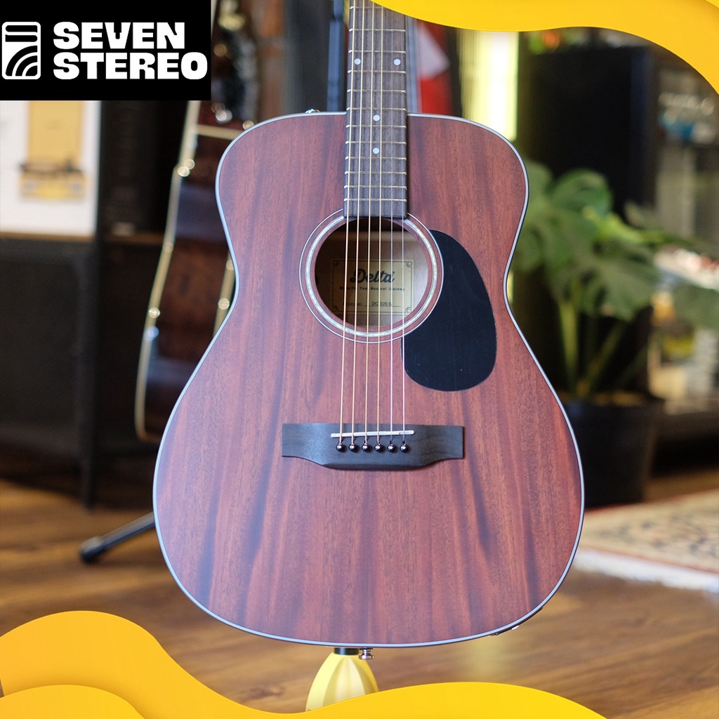 Jual Delta DC320E Acoustic Guitar SOLID TOP Akustik Elektrik | Shopee ...