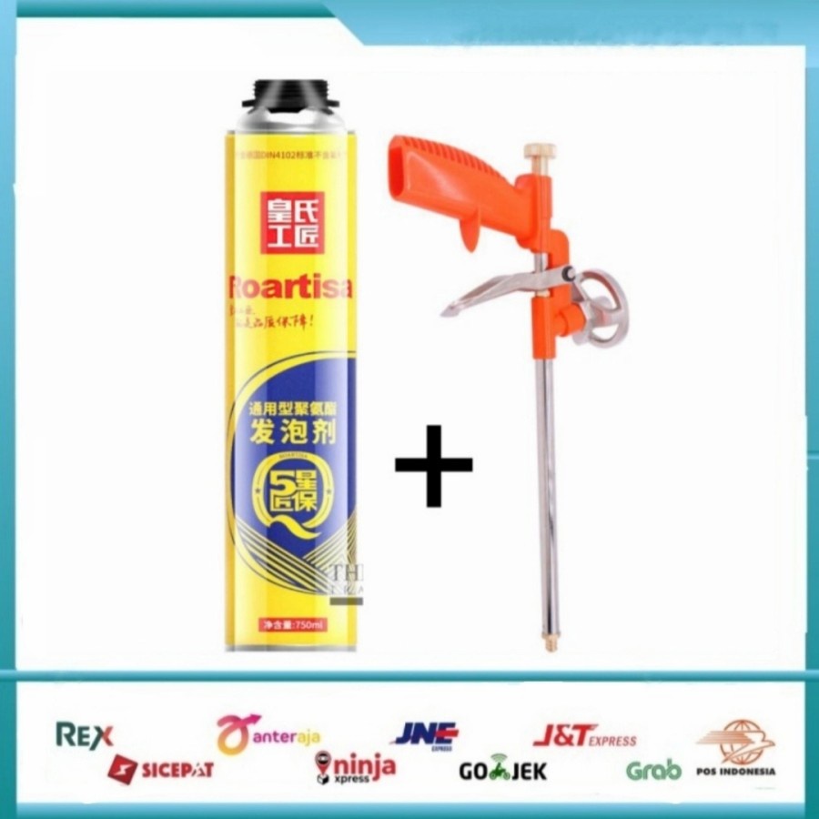 Jual Paket PU Foam Roartisa /PU Gun+PU Foam 750ml | Shopee Indonesia