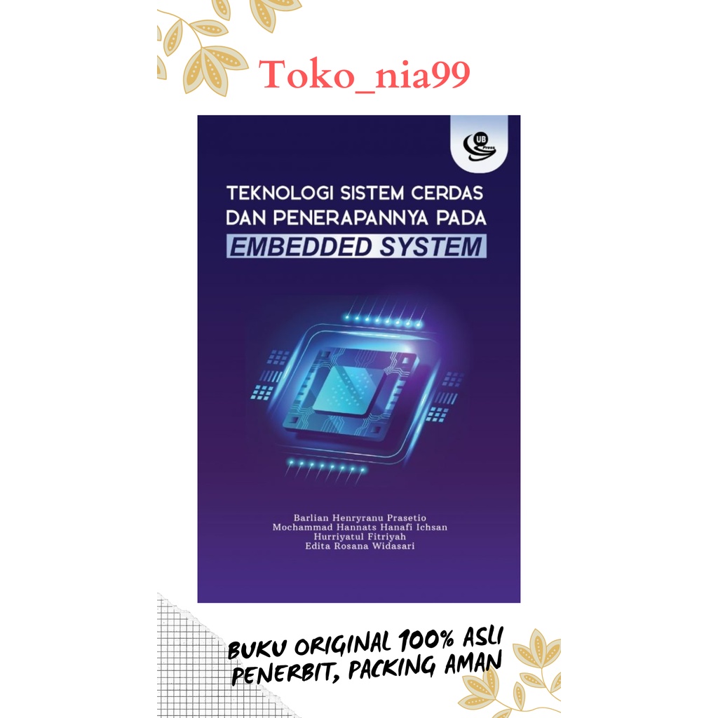Jual Buku Teknologi Sistem Cerdas dan Penerapannya pada Embedded System - Original UB Press ...