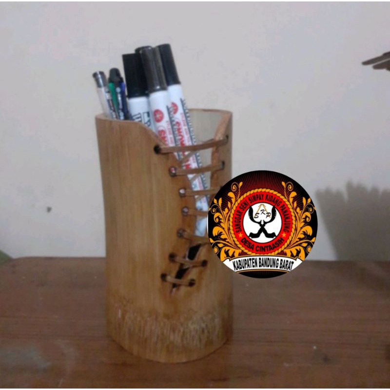 Jual TEMPAT PENSIL/PULPEN BAMBU UKIR 1 PCS | Shopee Indonesia