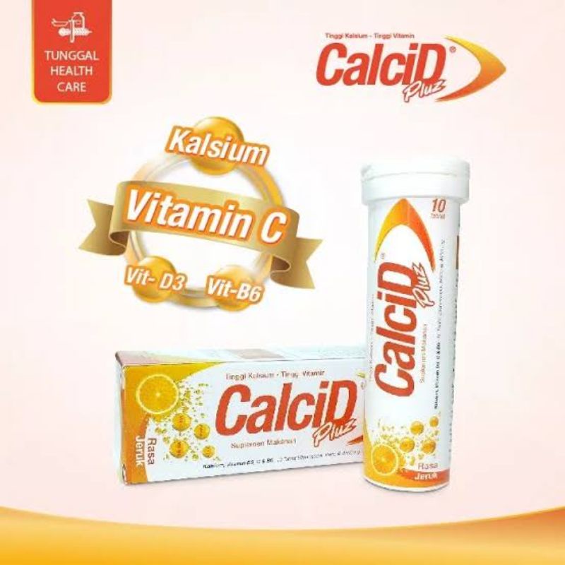 Jual Calcid pluz Original calcium 1000mcg beli 2 gratis ongkir | Shopee ...
