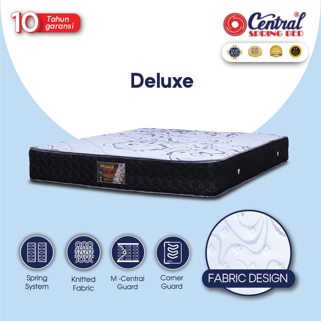 Jual Central Springbed Deluxe – Mattrass Only | Shopee Indonesia