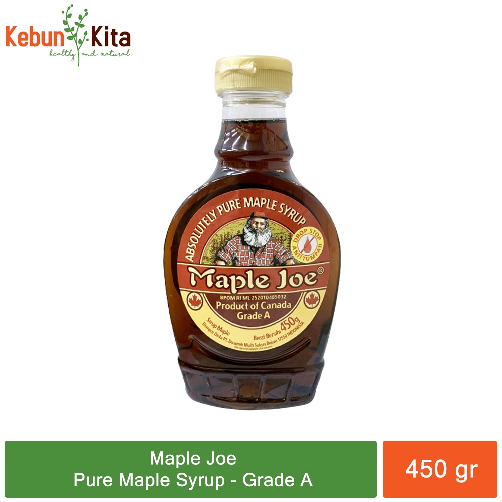 Jual Maple Joe Pure Maple Syrup 450 gr | Shopee Indonesia