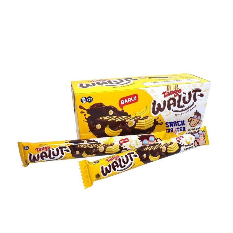 Jual Tango Wallut | Tango Wallut Choco Banana| Snack Ot| Tango Wallut ...
