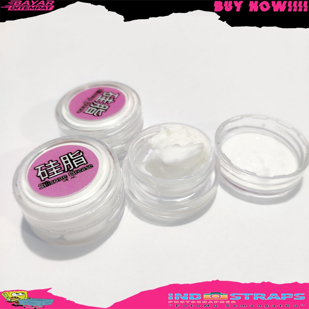 Jual Silicone Grease untuk Seal Karet O-ring waterproof Jam Tangan!!!! | Shopee Indonesia