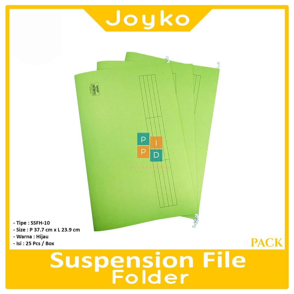 Jual JOYKO - Map Gantung Hijau SSFH-10 Suspension File Folder - Pcs ...