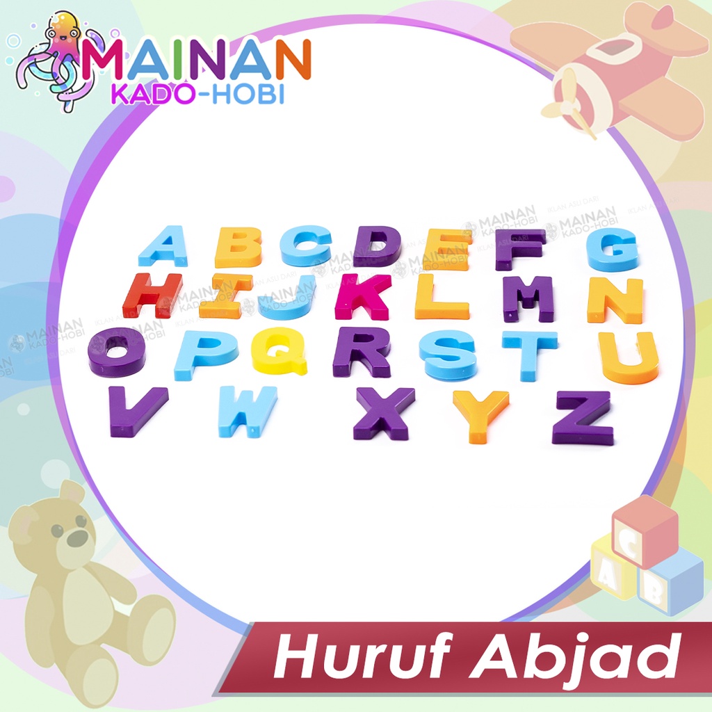 Jual MAINAN ANAK EDUKASI SUSUN ALPHABET HURUF ABJAD | Shopee Indonesia