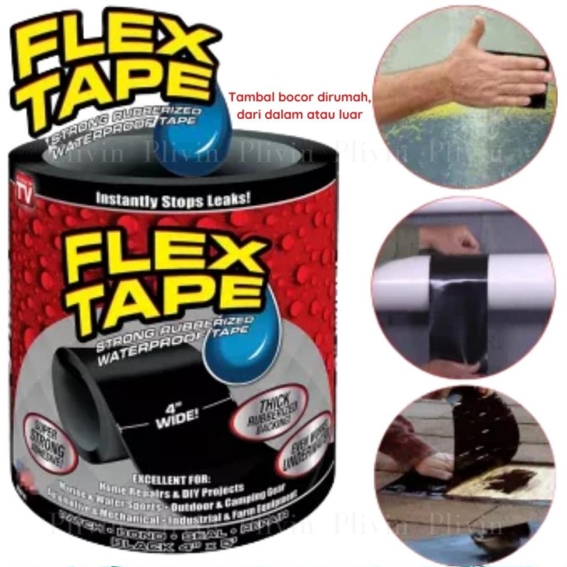 Jual Flex Tape Lakban Isolasi Ajaib Anti Bocor Air Magic Tape | Shopee Indonesia