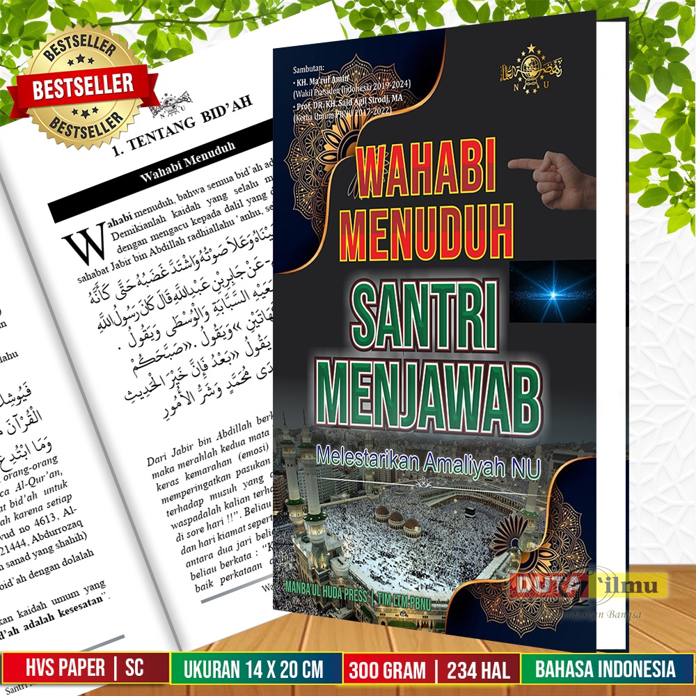 Jual Wahabi Menuduh Santri Menjawab - LTM PBNU | Shopee Indonesia