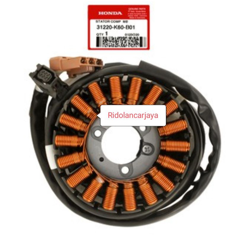 Jual STATOR COMP MB HONDA VARIO 125 ESP (31220-K60-B01) ORIGINAL HONDA ...