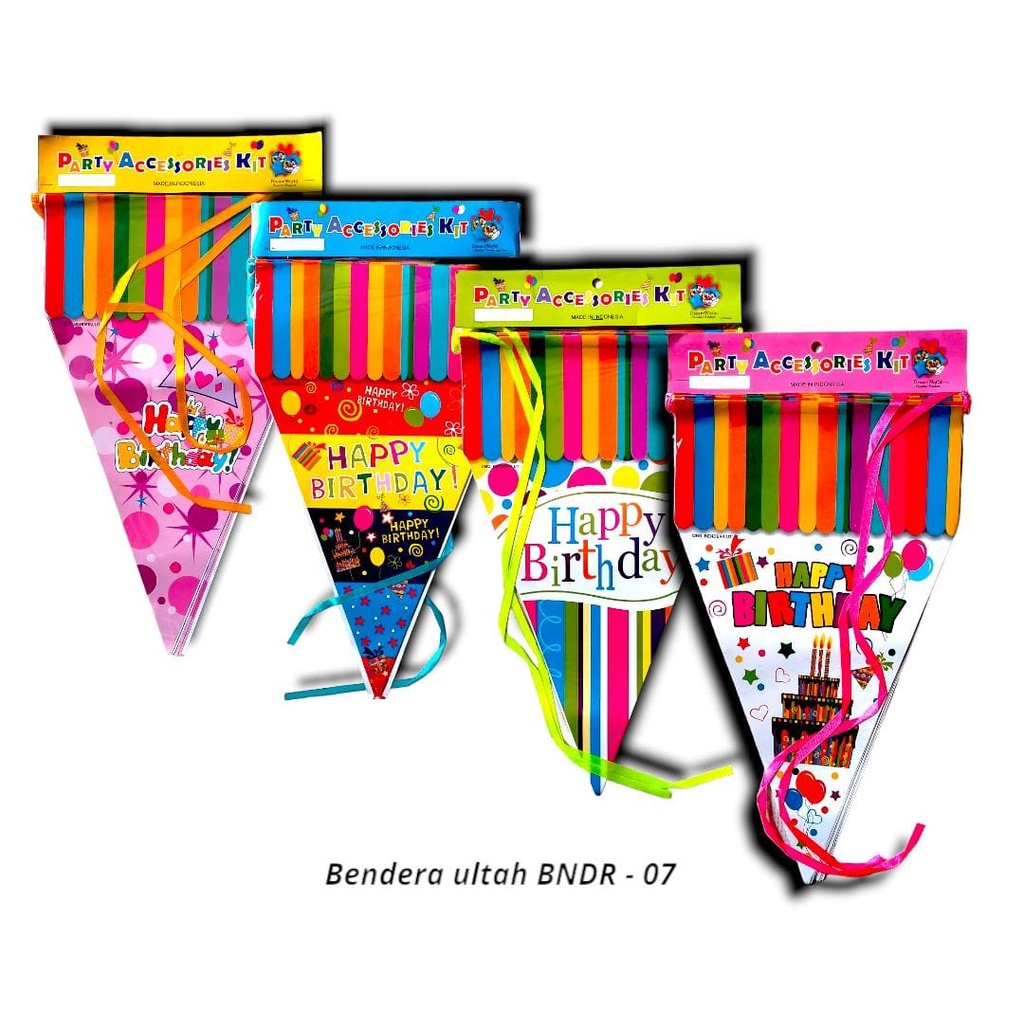 Jual BANNER HIASAN GANTUNG ULANG TAHUN HAPPY BIRTHDAY BENDERA | Shopee ...