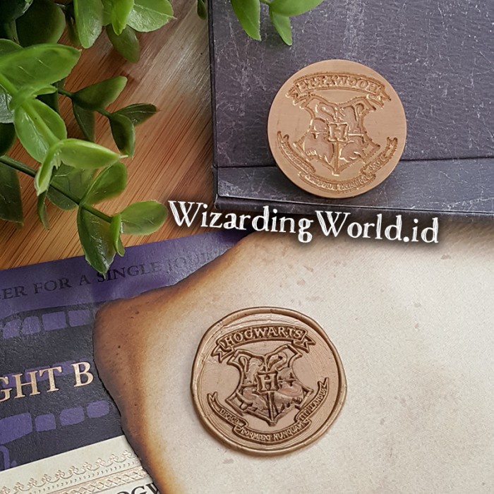 Jual Stm Stamp Wax Seal Emblem Stempel Lilin Segel Hogwarts Harry ...
