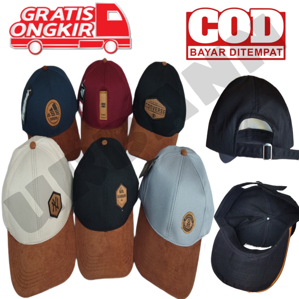 Jual Topi Distro Ukuran Dewasa POLOSAN | Shopee Indonesia