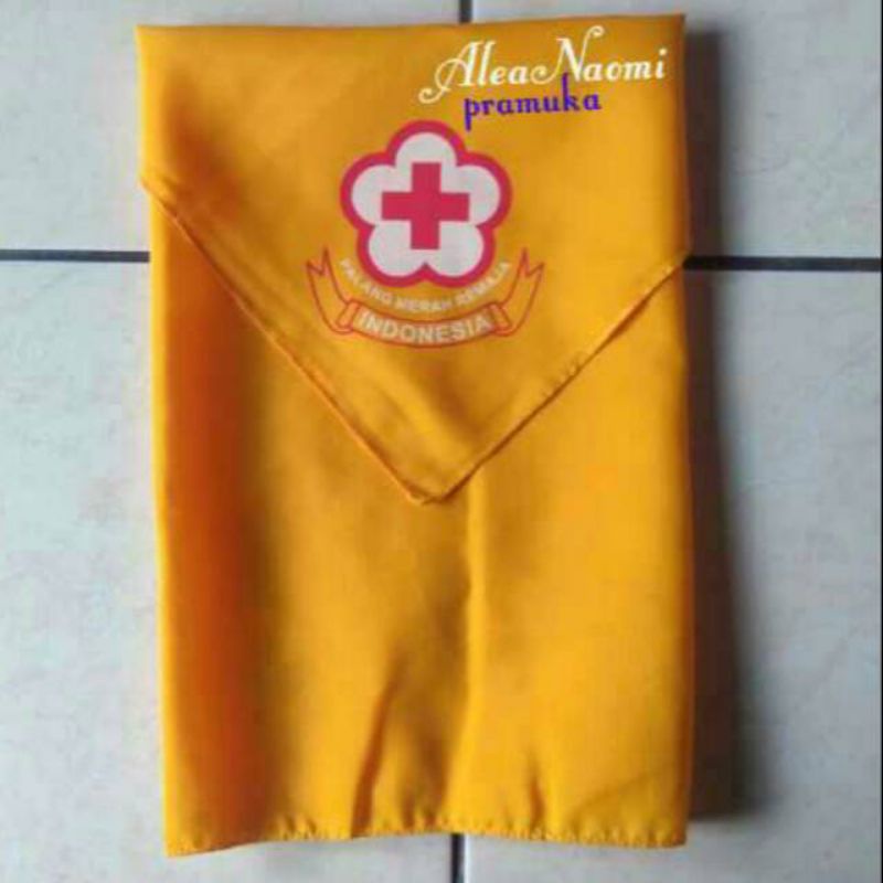 Jual SLAYER PMI BAHAN SATIN LOGO BORDIR | Shopee Indonesia