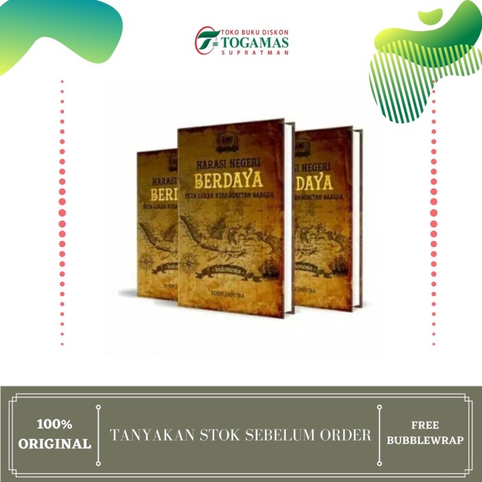 Jual Unik NARASI NEGERI BERDAYA PETA GERAK KEBANGKITAN BANGSA [HC ...