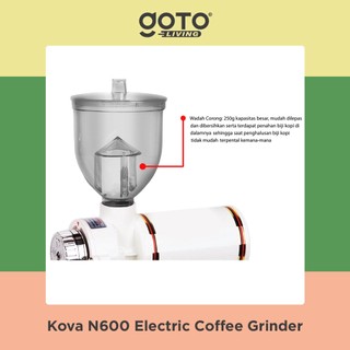 Jual Kova N600 Electric Coffee Grinder Maker Mesin Giling Biji Kopi ...