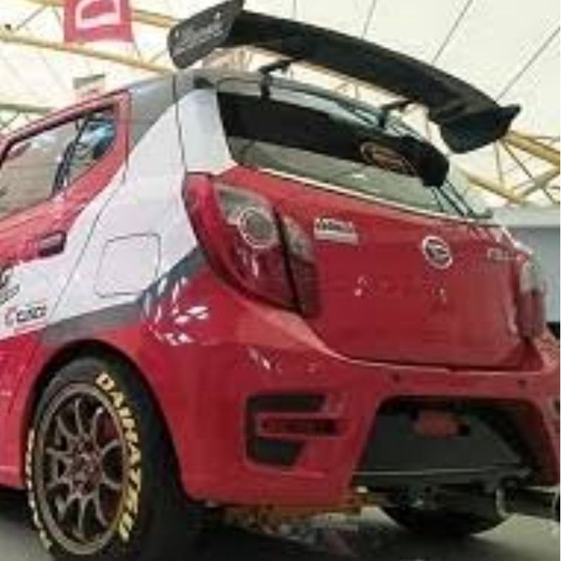 Jual spoiler model js racing agya/ayla | Shopee Indonesia