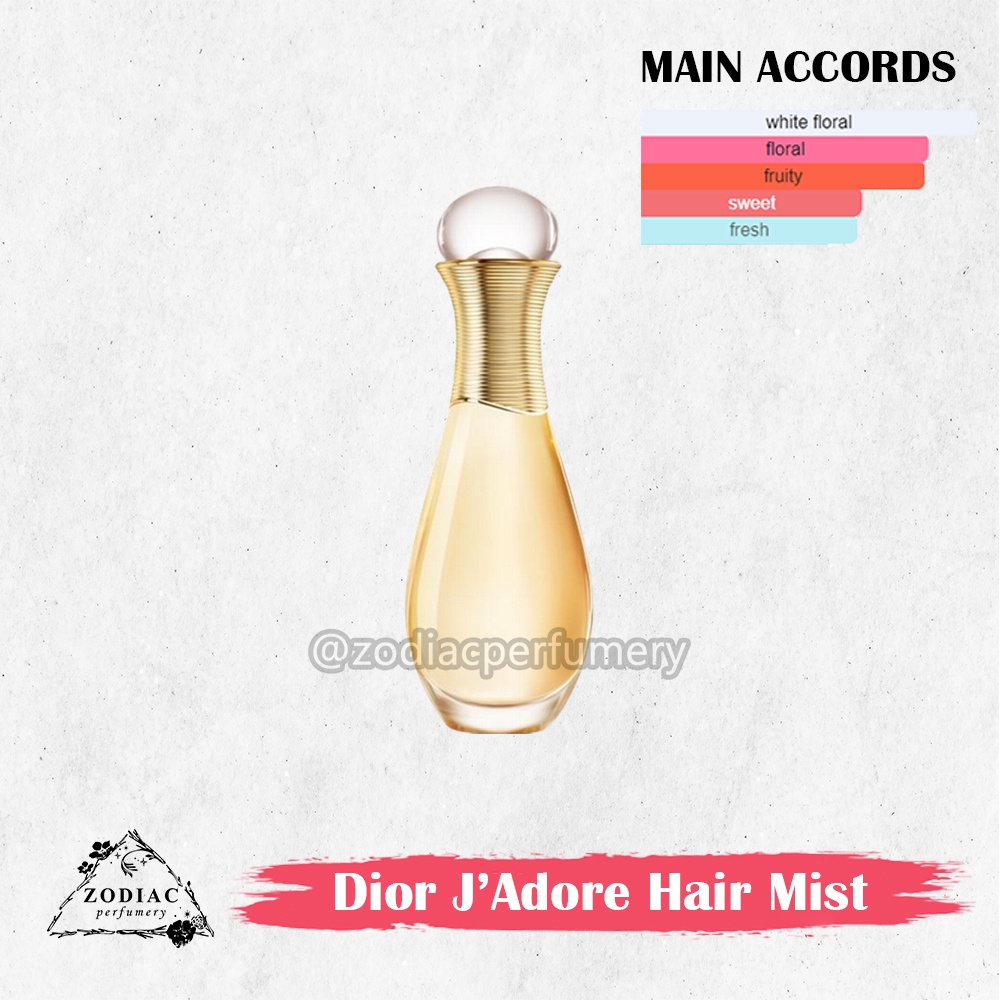 Jual Dior Jadore Hair Mist 40ml [100% Original] | Shopee Indonesia