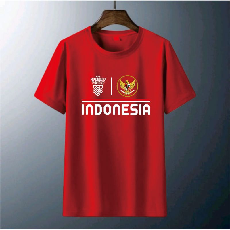 Jual Kaos T shirt timnas Indonesia edisi AFF 2022 (ready 5xl) | Shopee ...