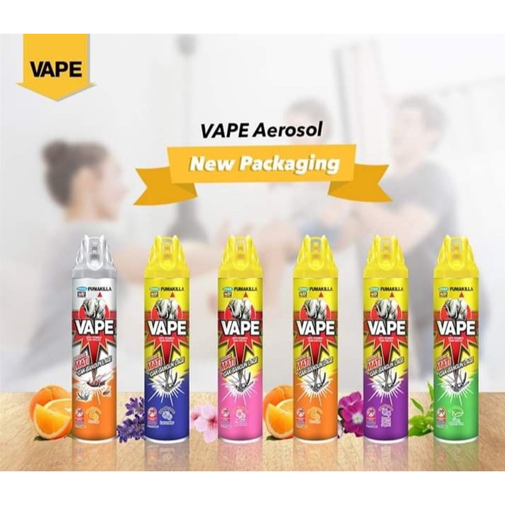 Jual Vape Spray Anti Nyamuk 240ml-600ml | Shopee Indonesia