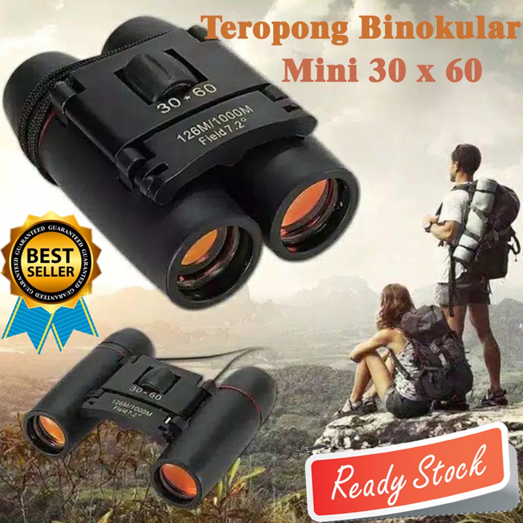 Jual Teropong Mini Bushnell Sakura Binocular 30x60 HQ Hiking Camping ...