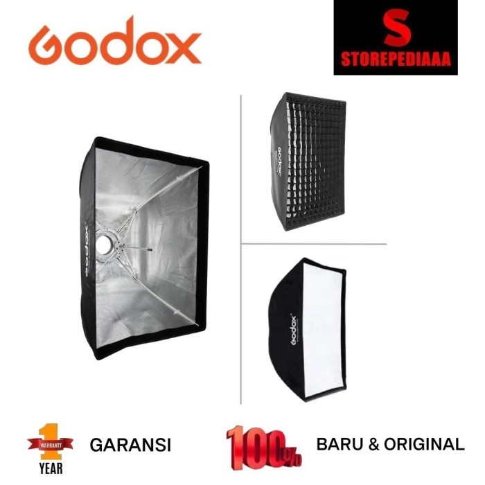 Jual Godox SB-UBW80120 Softbox Umbrella Frame Grid 80x120cm Bowens Mount | Shopee Indonesia