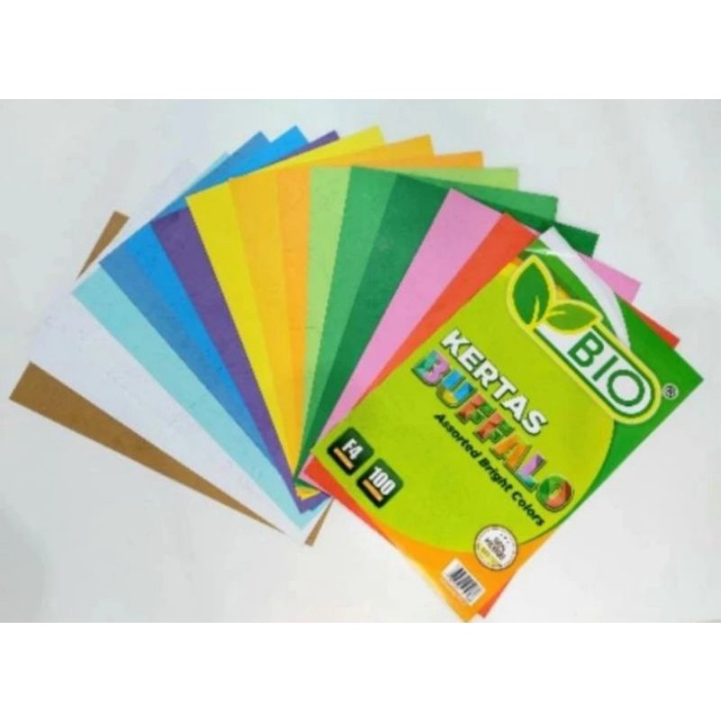 Jual kertas buffalo F4 1 pak bio | Shopee Indonesia