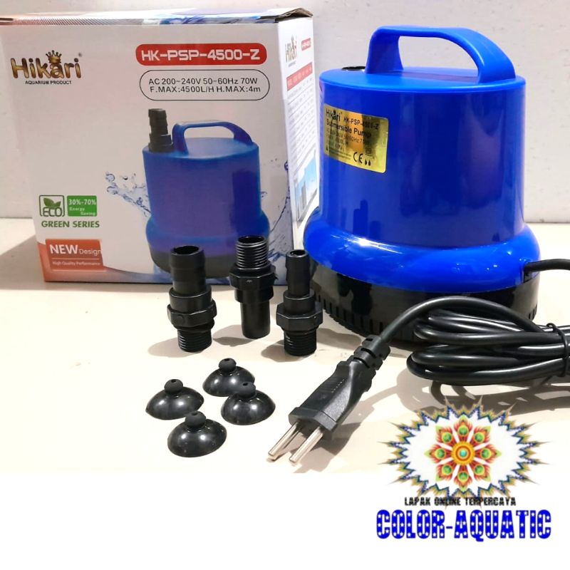 Jual Pompa celup air aquarium kolam ikan HIKARI PSP 4500Z powerhead ...